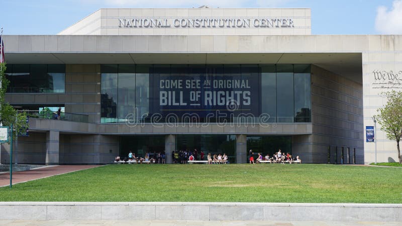 National Constitution Center in Philadelphia Editorial Photography ...
