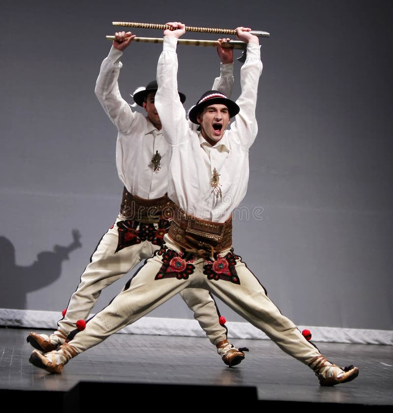 National Dance Troupe of Poland - Mazowsze Editorial Image - Image of ...