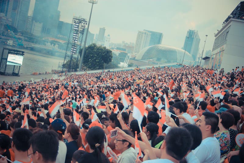 National day audience editorial photo. Image of celebrate - 42267531