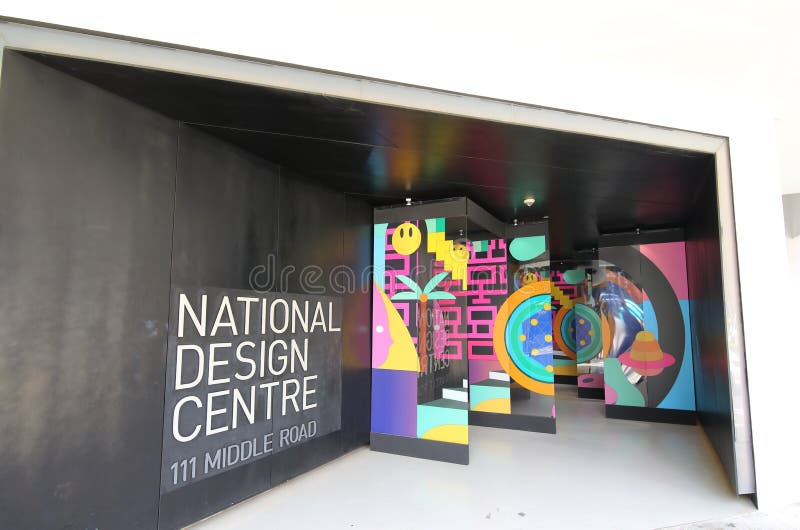 National Design Centre Singapore Editorial Stock Photo - Image of urban ...