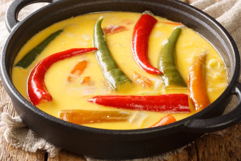 National Dish of Czech Republic Vepro Knedlo Zelo Close-up in a Plate ...