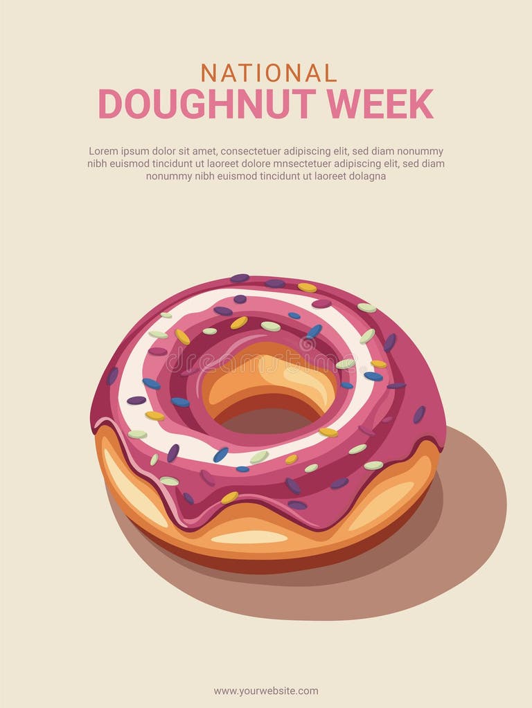 Doughnut Week Stock Illustrations – 66 Doughnut Week Stock ...