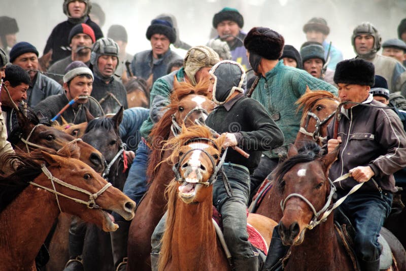 National East Uzbek Game ULAK. Editorial Stock Photo - Image of jockey ...