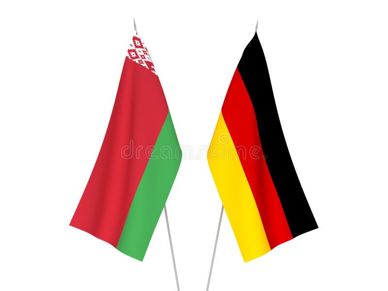 Germany and Belarus Flag stock illustration. Illustration of meeting ...