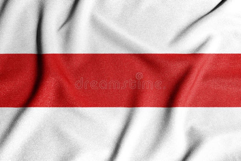 National Flag of the Belarus. the Main Symbol of an Independent Country ...