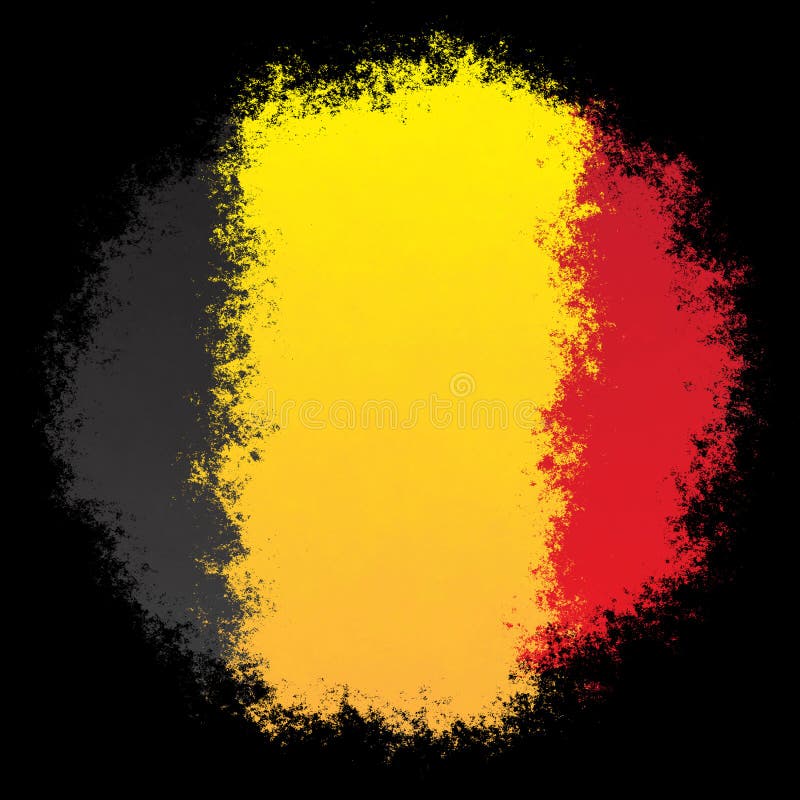 National flag of Belgium stock illustration. Illustration of color ...