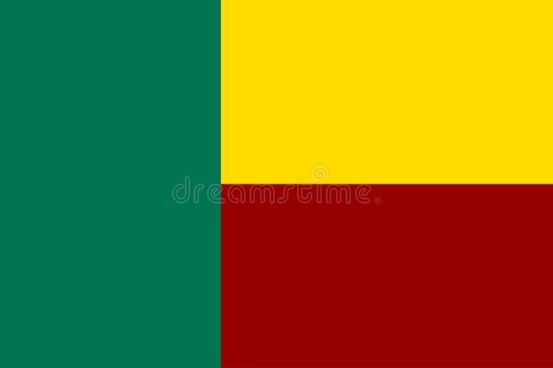 National Flag of Benin, Benin Sign, Benin Flag Stock Vector ...