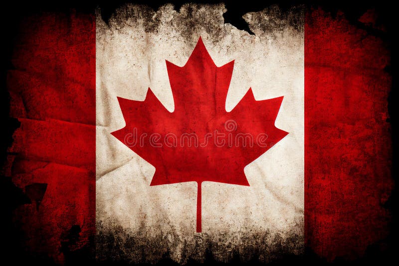 Canadian Flag Distressed Stock Illustrations – 120 Canadian Flag ...