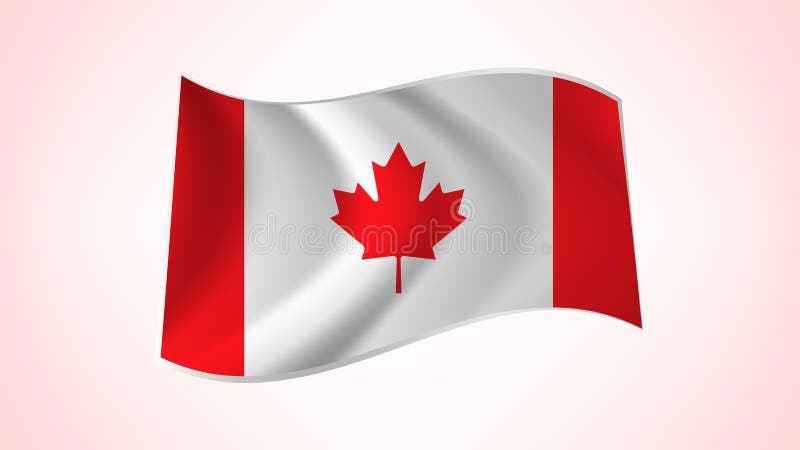 National Flag of Canada - Waving National Flag of Canada - Canada Flag ...