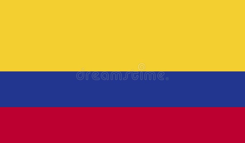 National Flag of Colombia Vector, Colombia Flag Background, Colombia ...