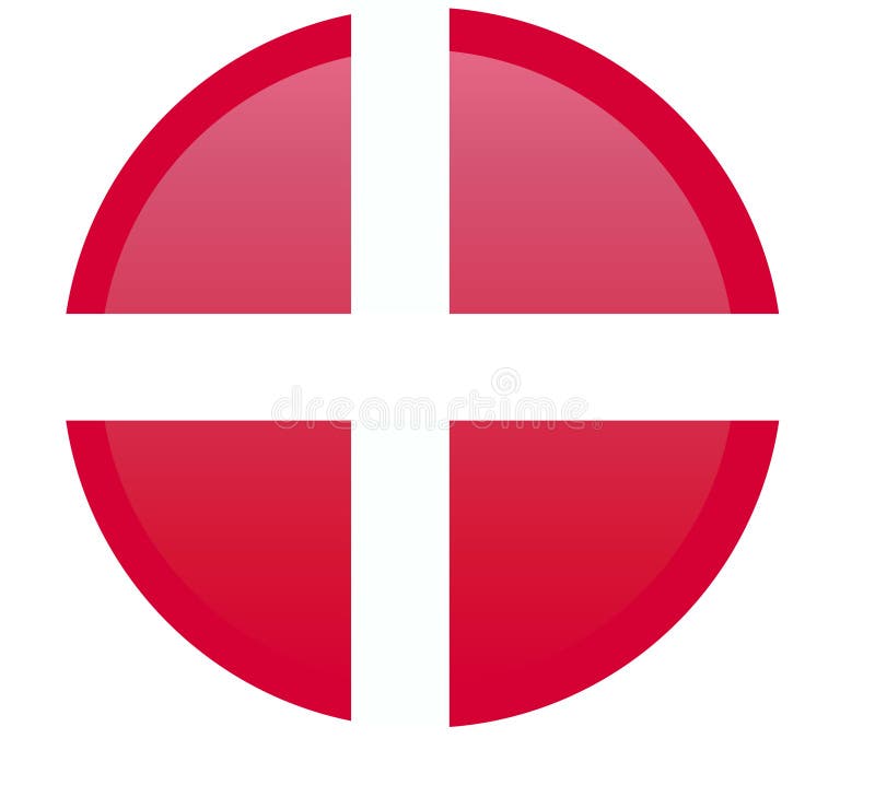 National Flag of Denmark with Correct Proportions and Color Scheme ...