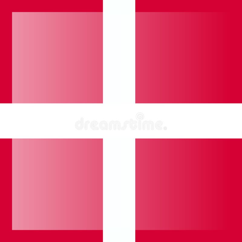 National Flag of Denmark with Correct Proportions and Color Scheme ...