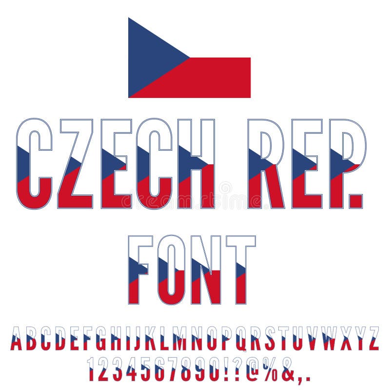Czech Alphabet Stock Illustrations – 81 Czech Alphabet Stock ...