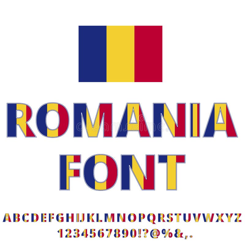 EU flag font stock vector. Illustration of flag, text - 10031439