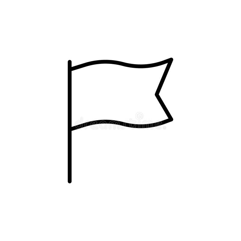 National Flag Icon Ideal for Country Representation Stock Vector ...