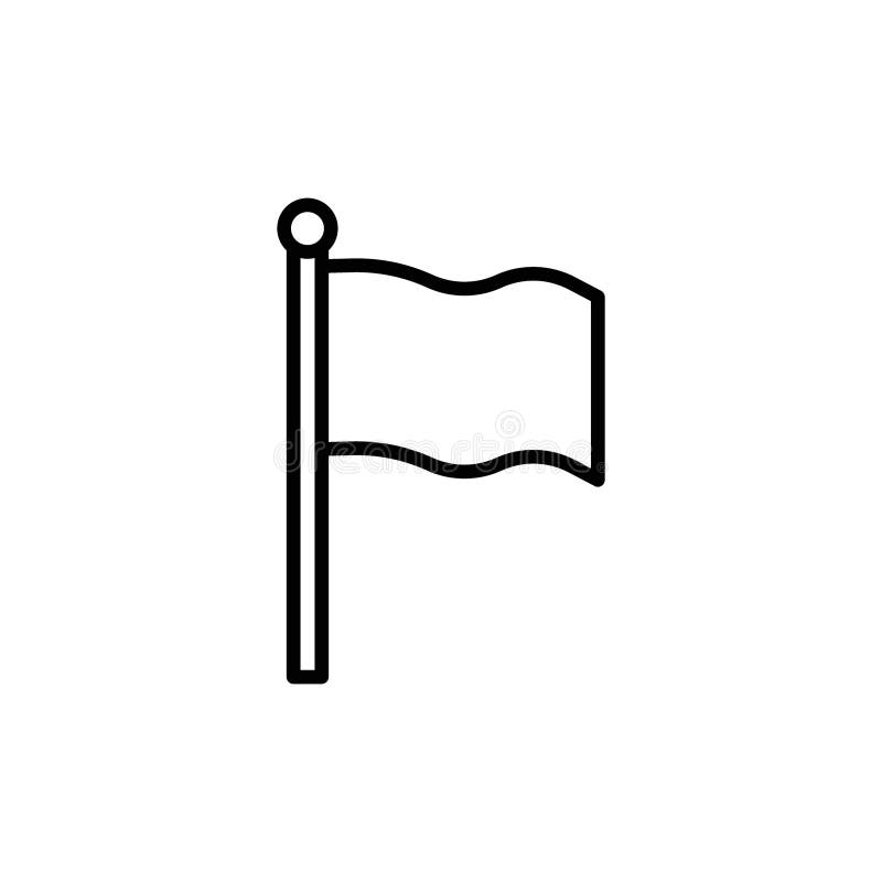 National Flag Icon Perfect for Country Representation Stock Vector ...