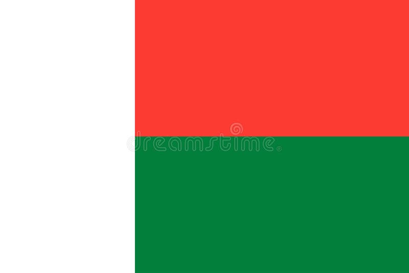 National Flag of Madagascar, Madagascar Sign, Madagascar Flag Stock ...