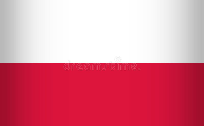 National Flag of the Republic of Poland. Vector Stock Vector ...