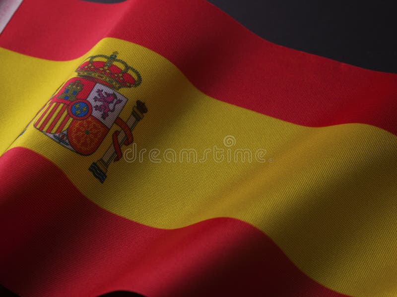 Flag of Spain stock photo. Image of national, freedom - 268606948