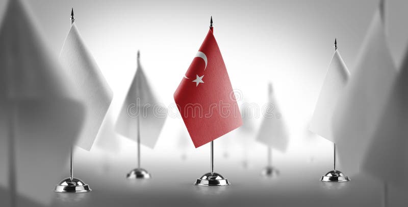 Two white flags stock image. Image of large, plain, message - 15726057