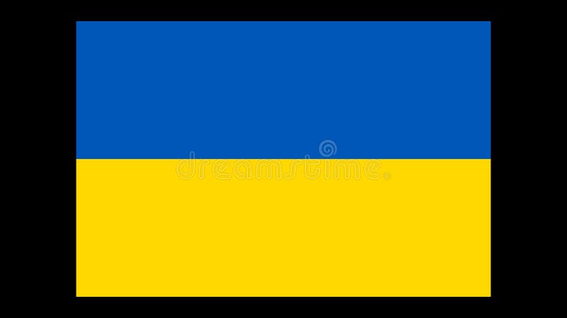 National flag of Ukraine stock vector. Illustration of kyiv - 195844838