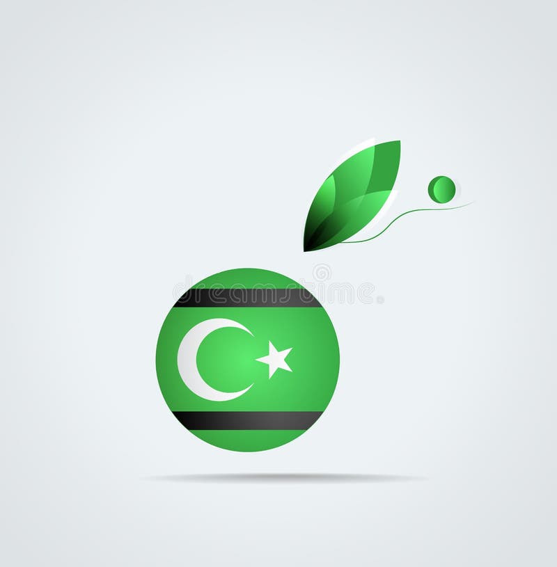 Western Thrace Flag Vector Icon Stock Illustration - Illustration of ...