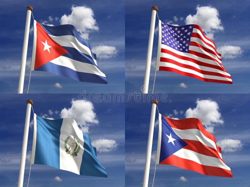 Cuban and Puerto Rico the Flags are Intentionally Very Similar, since ...