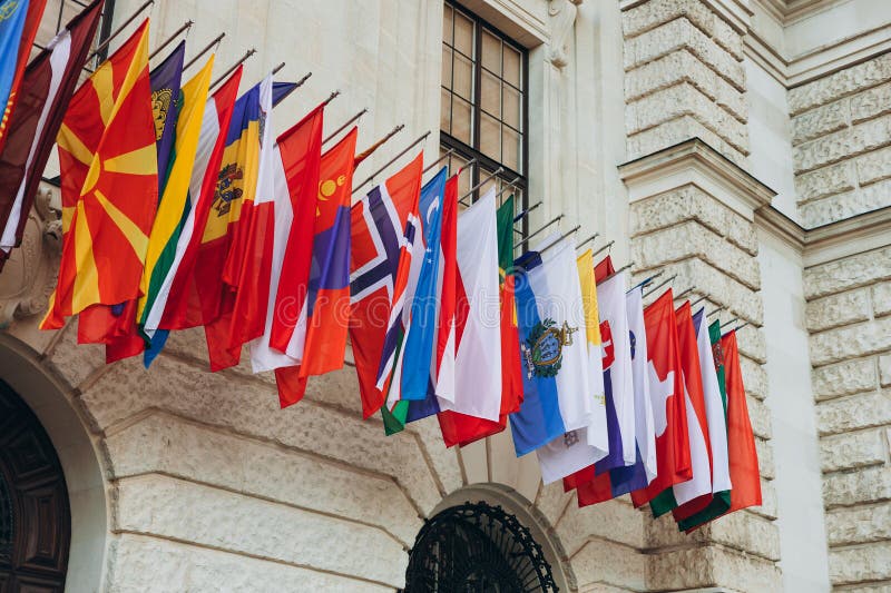 181 Flying National Flags Different Country Stock Photos - Free ...