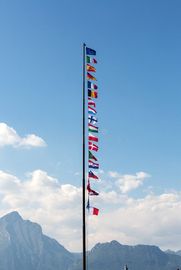 181 Flying National Flags Different Country Stock Photos - Free ...