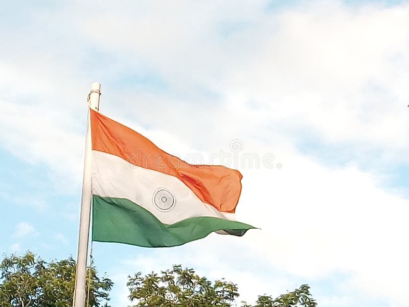 National flat of India stock image. Image of world, patriotic - 156037075