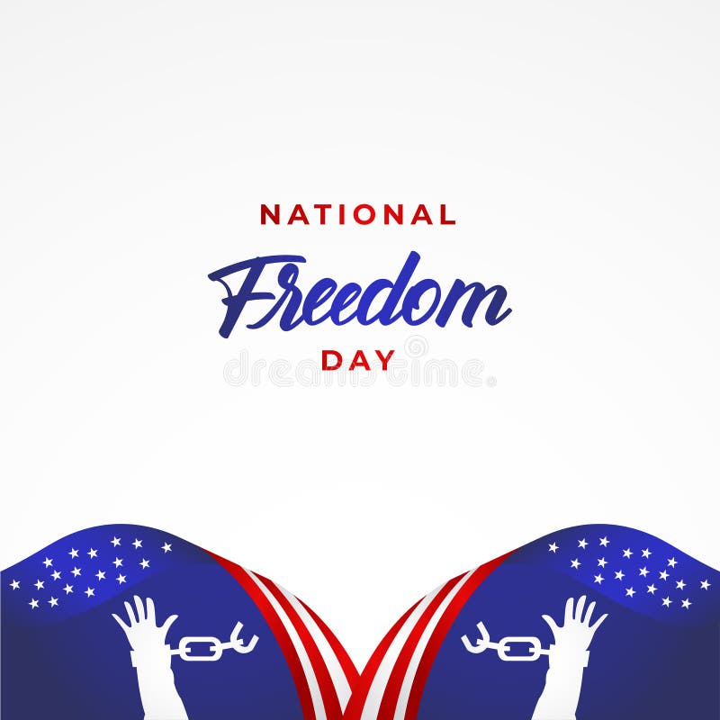 National Freedom Day Vector Design Illustration for Banner and ...