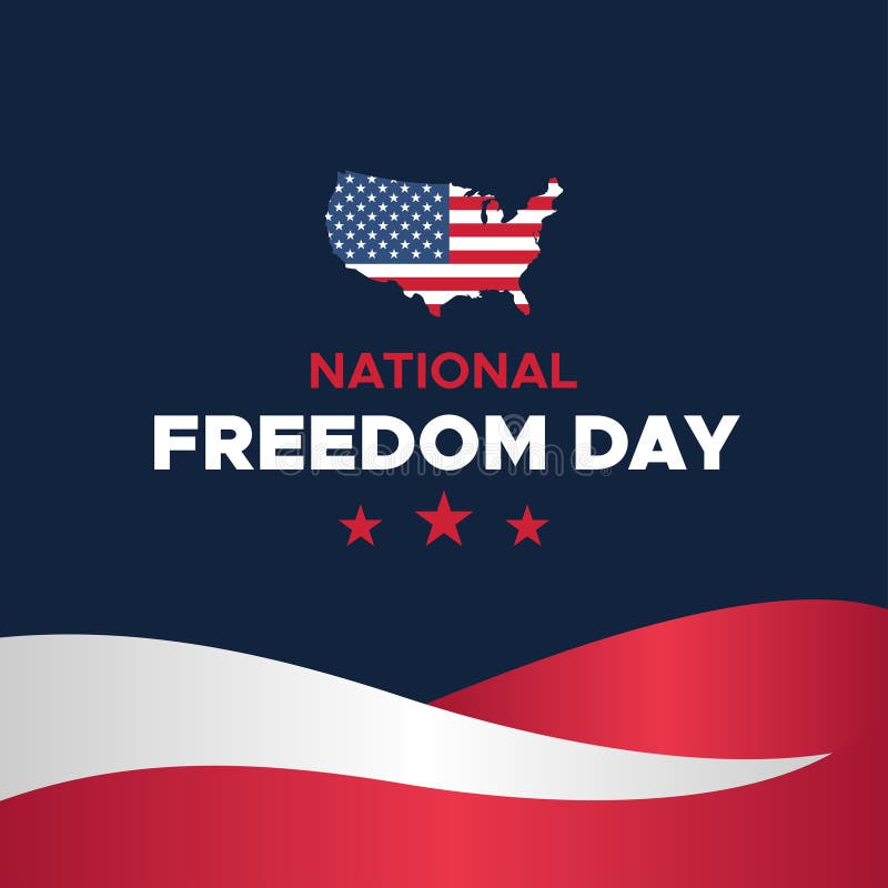 National Freedom Day Vector Design Illustration for Banner and ...