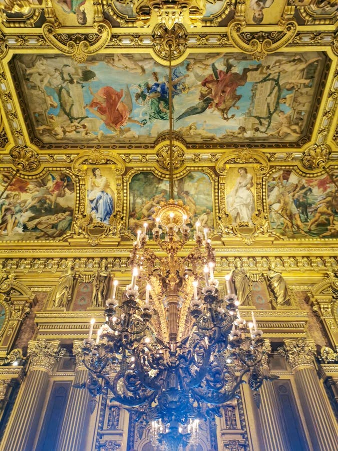 The National French Opera Garnier and Its Architecture Editorial Image ...