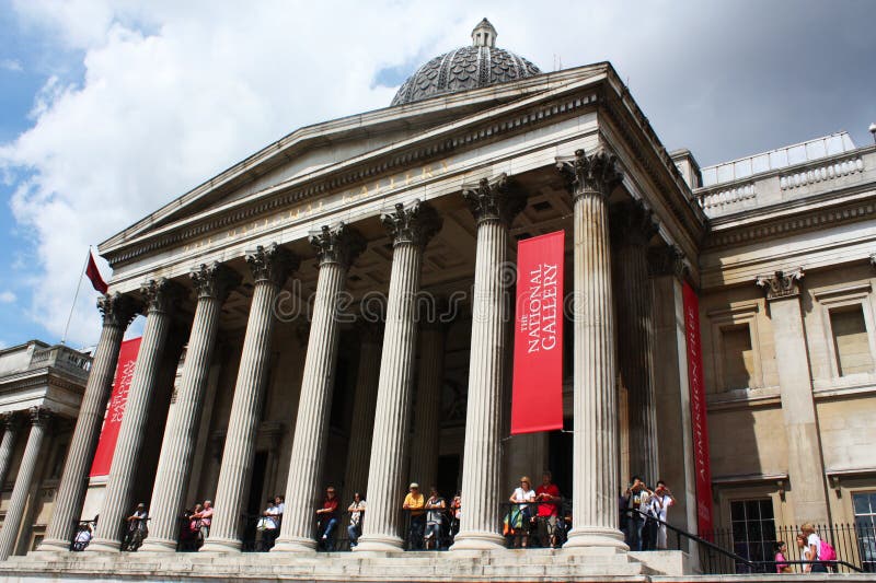 National Gallery editorial photo. Image of outside, columns - 19322421