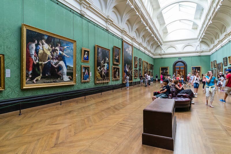 The National Gallery in London, England, UK. Editorial Stock Image ...