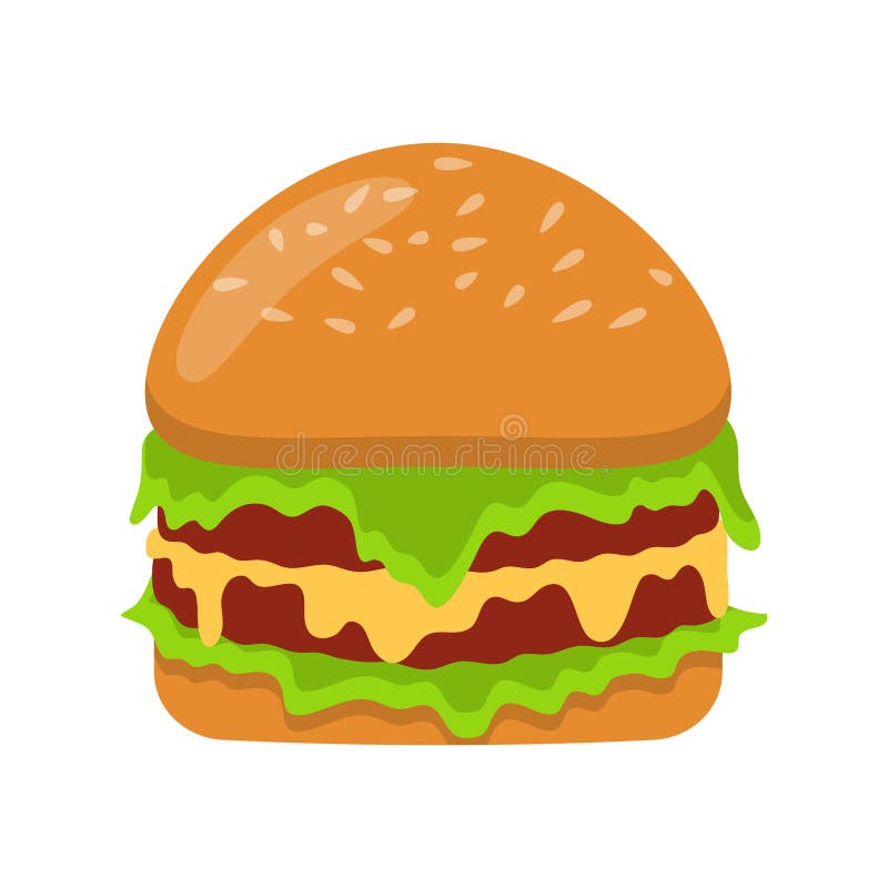 National Hamburger Day Illustration Stock Vector - Illustration of ...
