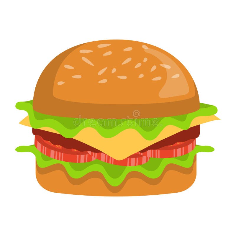 National Hamburger Day Illustration Stock Vector - Illustration of ...
