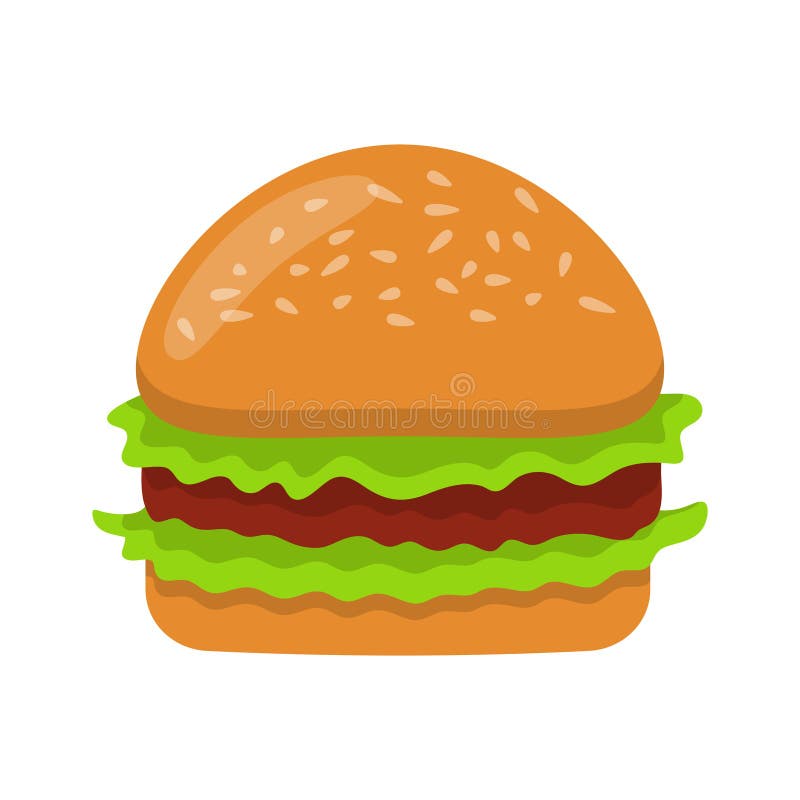 National Hamburger Day Illustration Stock Vector - Illustration of sign ...