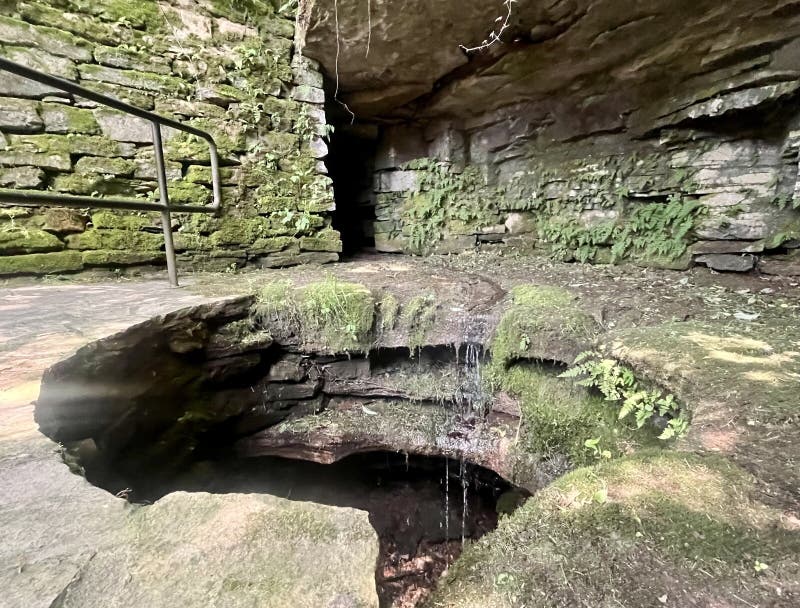 Sinking Spring at the Birthplace of Abraham Lincoln Stock Image - Image ...