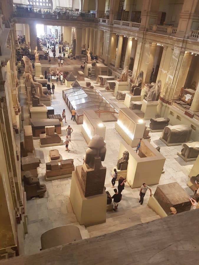 National History Museum of Egypt Editorial Stock Image - Image of ...