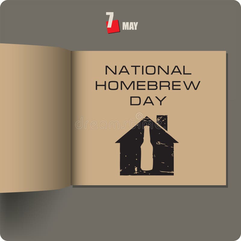 National Homebrew Day stock vector. Illustration of style - 269797569