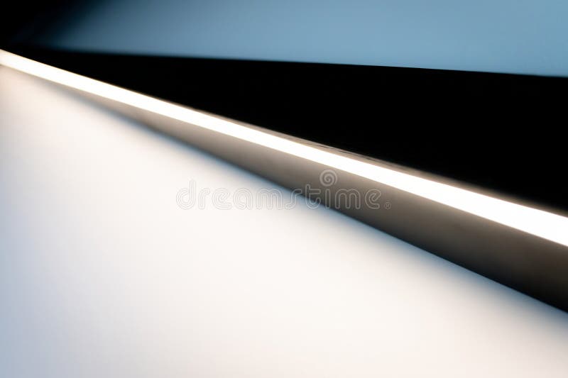 NATIONAL LANE DAY. Light and Shadows Lines on the White and Blue Wall ...