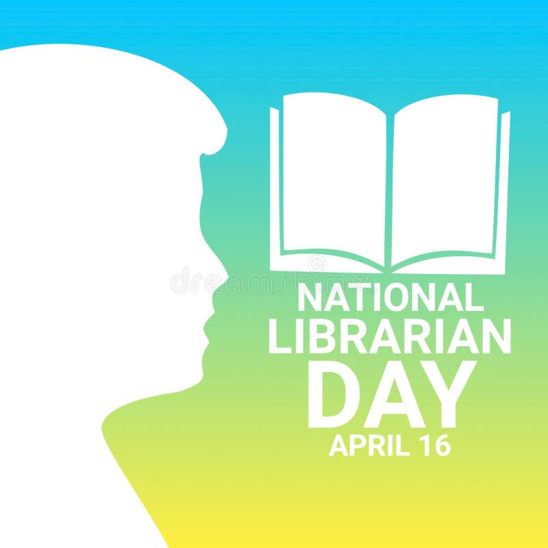 National Librarian Day stock illustration. Illustration of school ...