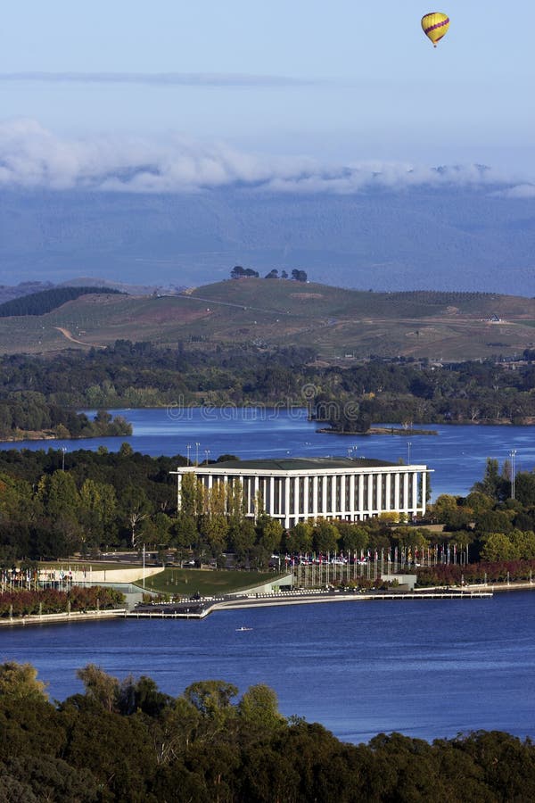 The Australian National Library in Canberra Stock Image - Image of ...