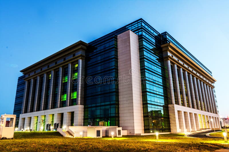 National Library, Bucharest Stock Photo - Image of bookcase, library ...