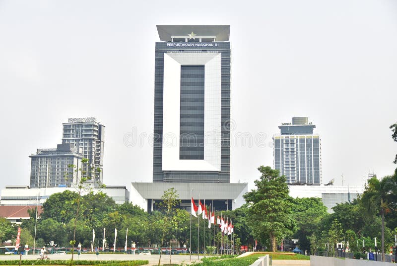 National Library Building editorial stock image. Image of library ...