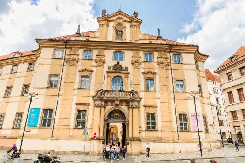 National Library of the Czech Republic Building in Old Part of Prague ...