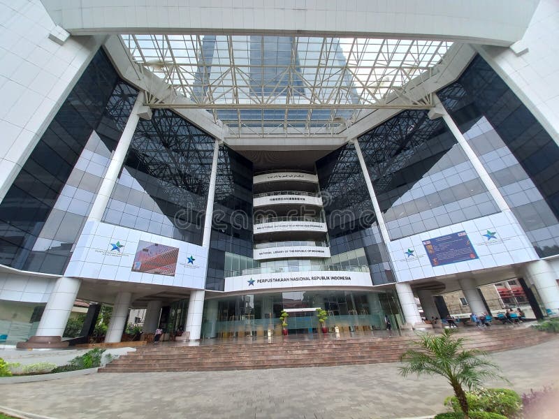 National Library of Indonesia, Gambir, Jakarta Editorial Photography ...