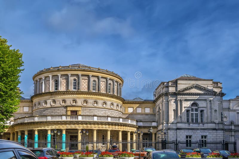 National Library of Ireland, Dublin, Ireland Stock Image - Image of ...