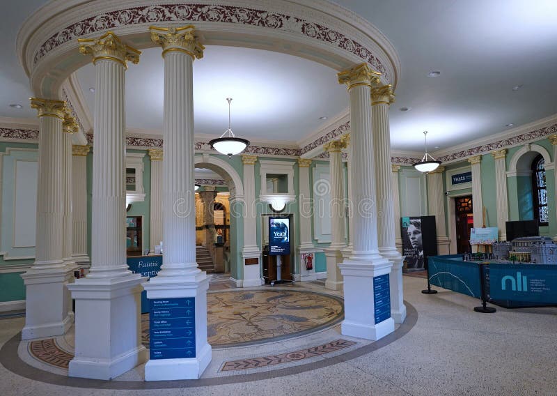 National Library of Ireland Editorial Image - Image of dublin, ireland ...